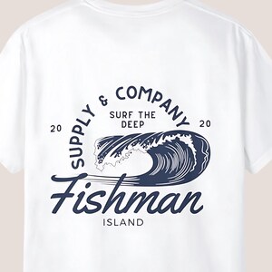 One Piece Anime Retro Beach Vibe, Summer Aesthetic Shirt -fishman ...