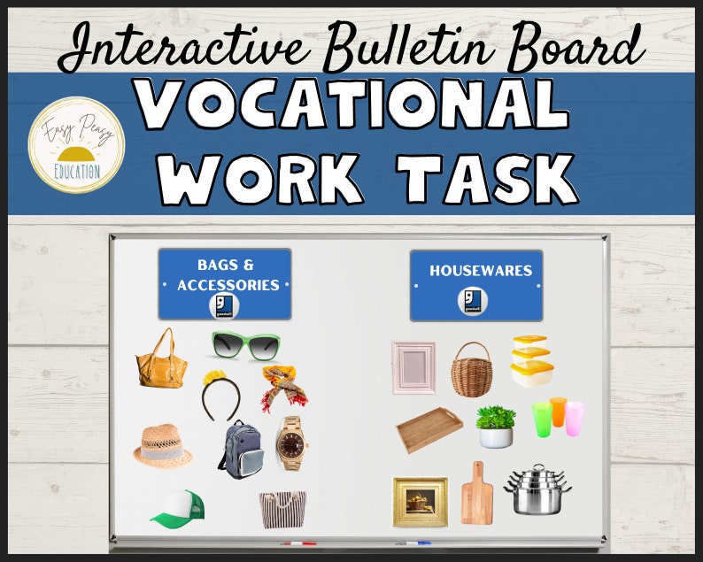 Life Skills Interactive Bulletin Board Special Education - Etsy