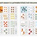 Four Seasons Count & Clip Cards | Spring | Summer | Fall | Winter ...