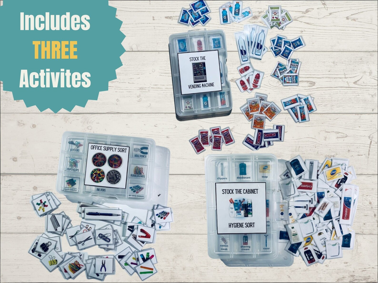 Special Education Task Box BUNDLE | Vocational & Life Skills ...