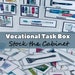 Task Boxes | Special Education Life Skills Activity | Vocational Work ...