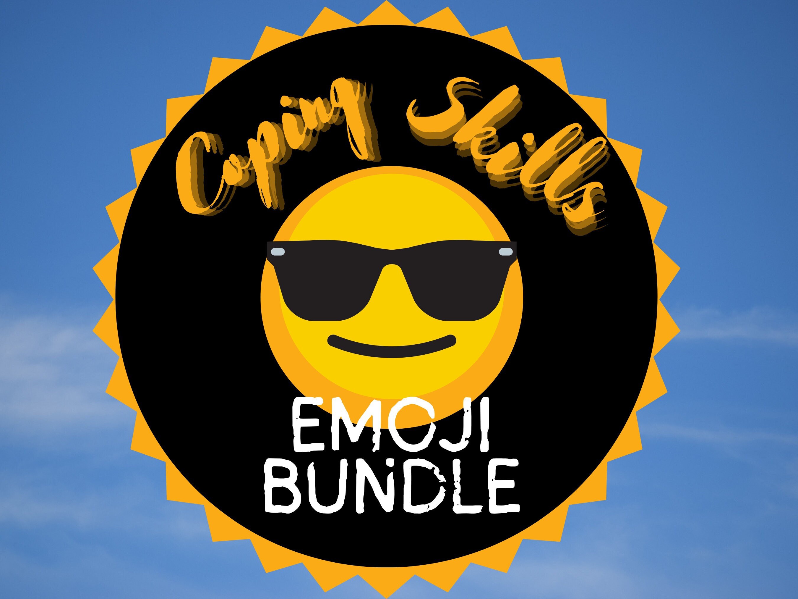 Coping Skills Bundle | Emoji Game | SEL | Social Emotional | Behavior ...