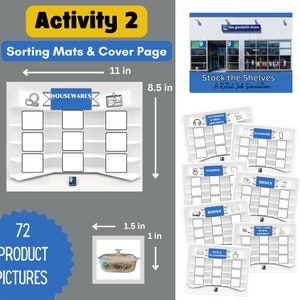 Life Skills Interactive Bulletin Board | Special Education Work Skills ...
