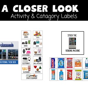 Task Boxes | Special Education Life Skills Activity | Vocational Work ...