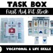 Task Boxes | Special Education Life Skills Activity | Vocational Work ...