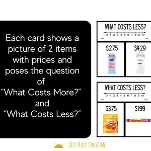 Money Math Task Cards Money Task Cards Life Skills - Etsy