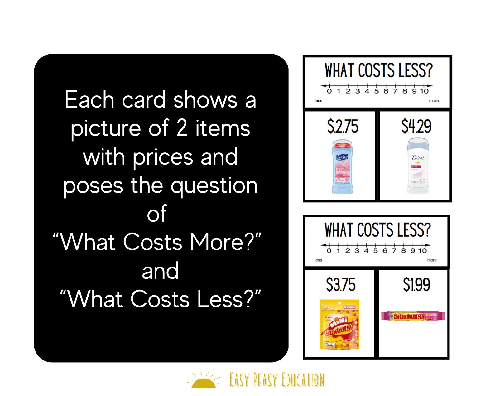 Money Math Task Cards | Money Task Cards | Life Skills | Comparing ...