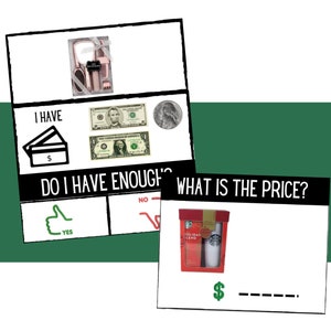 Christmas Shopping Math Activity, Vocational Math, Money Activity for ...