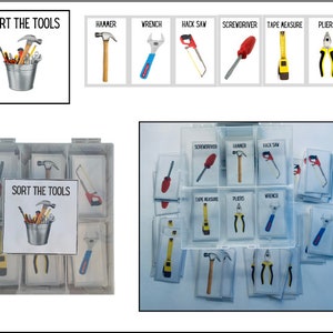 Special Education Task Box | 6 Box DIY BUNDLE | Life Skills & Vocational Sorting Tasks ...