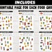 Food Group Printable Packet, Food Pyramid Resource, Healthy Eating ...
