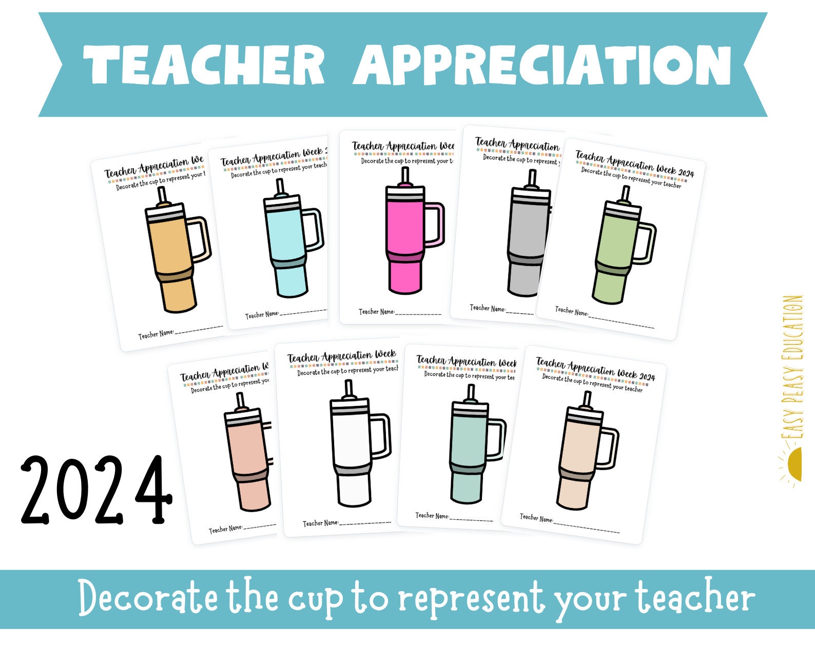 Teacher Appreciation Week Printable, Student Appreciation Coloring Page ...
