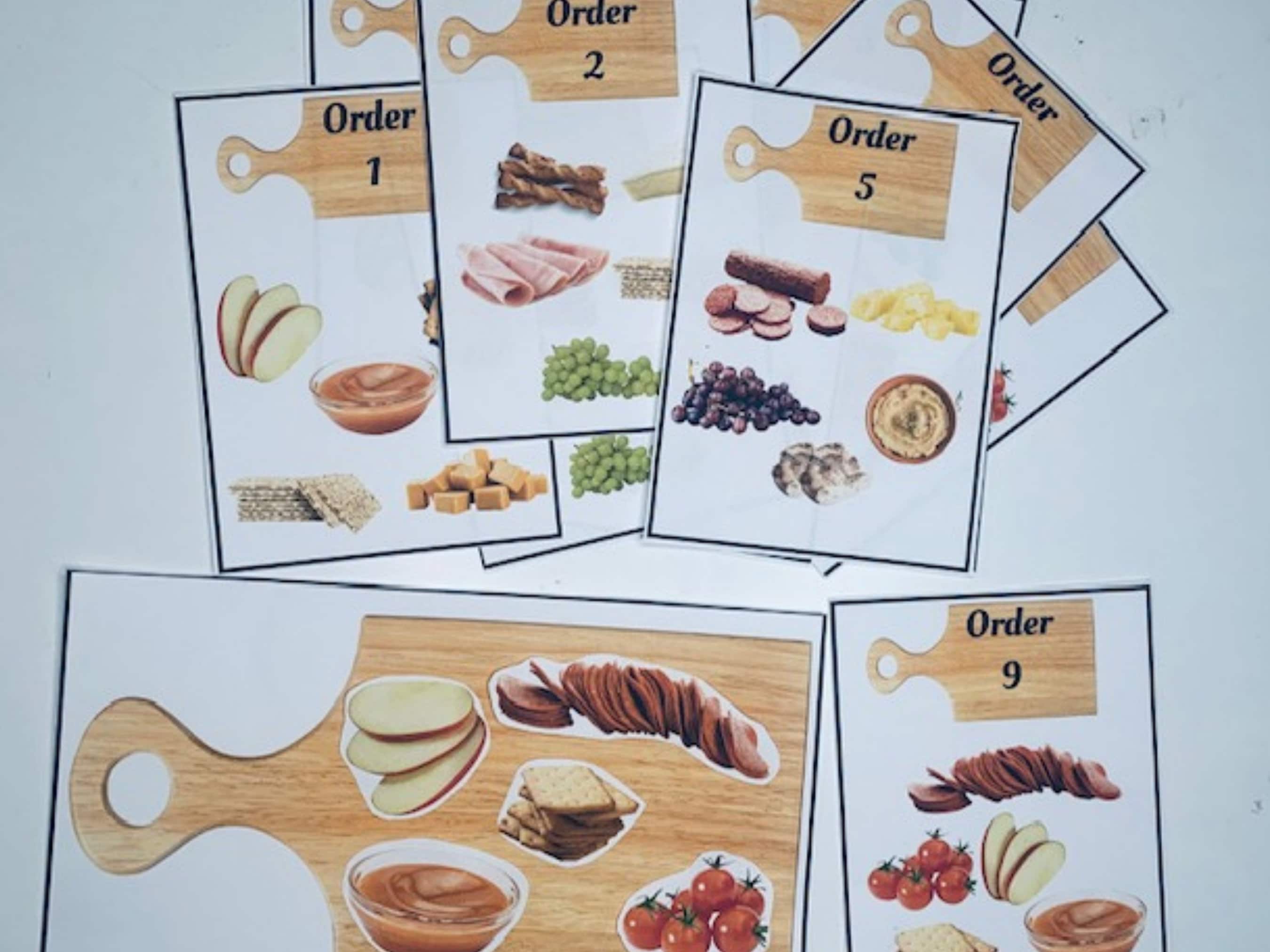 Life Skills and Vocational Task Assemble the Charcuterie Board ...