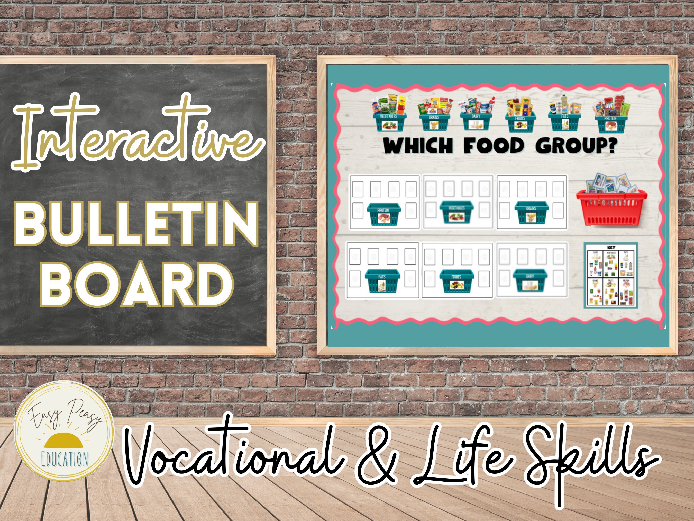 Interactive Bulletin Board Life Skills Special Education Independent ...
