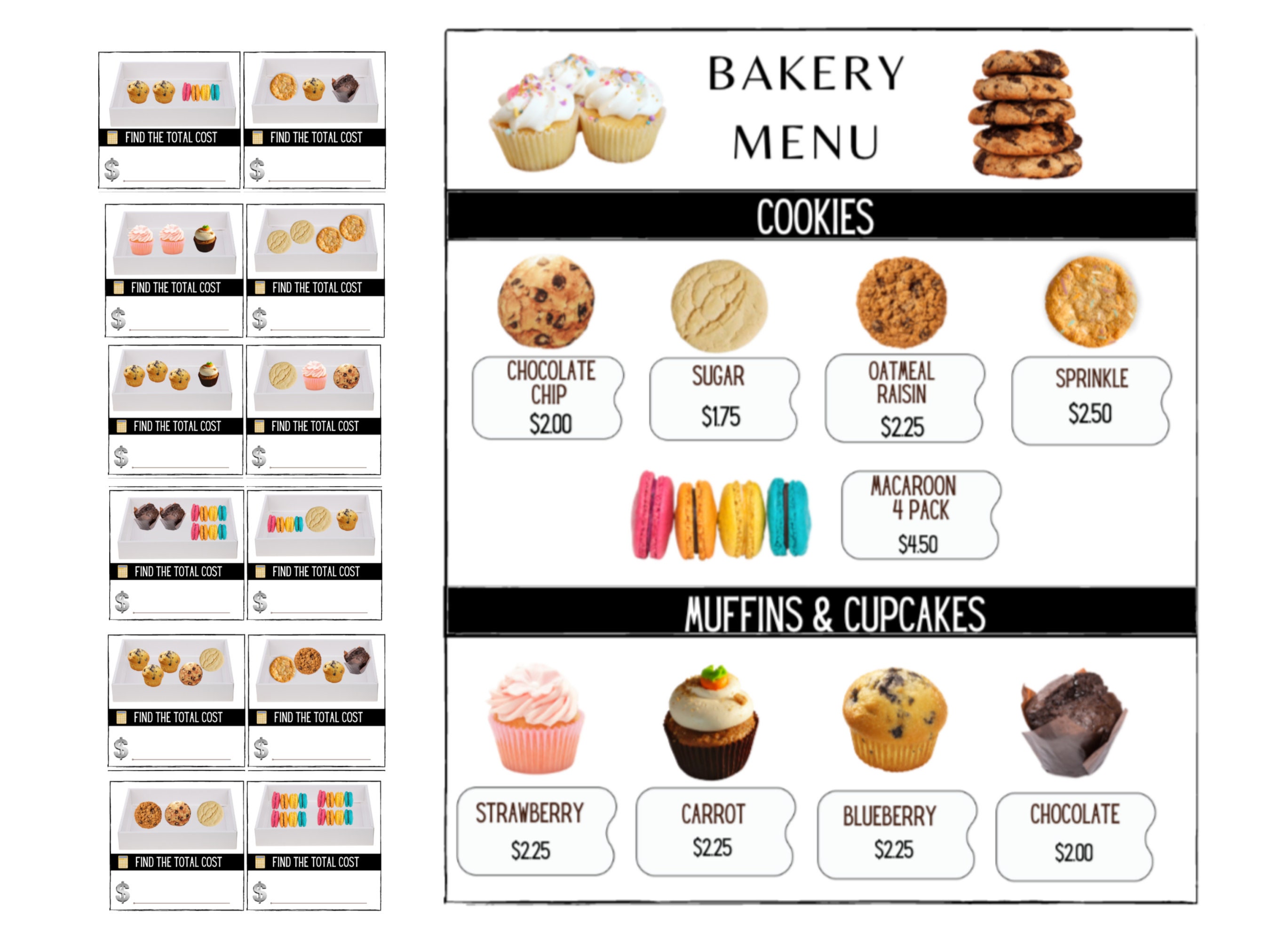 Money Task Cards | Find the Total | Real Pictures | Life Skills ...