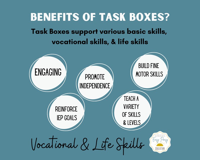 Task Box for Special Education | DIY Task Box | Autism Task Box | Life ...