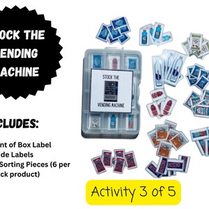 Task Boxes | Special Education Life Skills Activity | Vocational Work ...