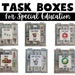 Task Boxes Special Education Life Skills Activity Vocational Work Task ...