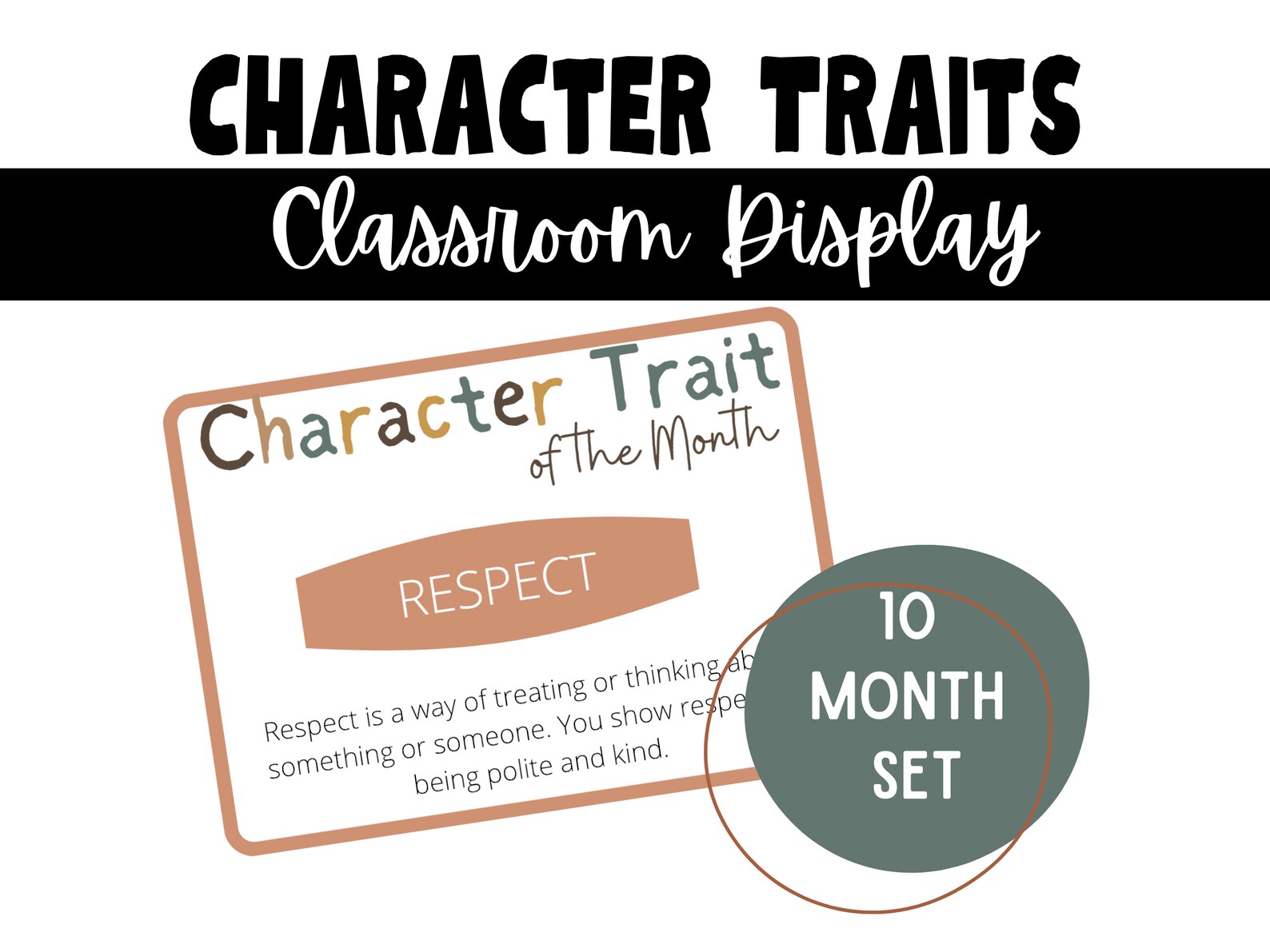 Neutral Toned Posters | Boho Color Palette | Neutral Classroom Decor ...