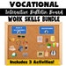 Life Skills Interactive Bulletin Board | Special Education Work Skills ...