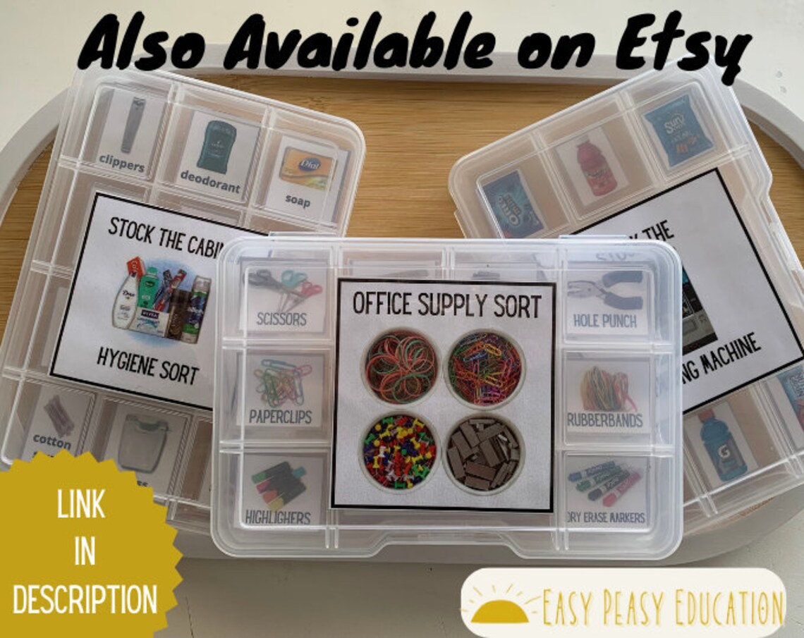 Task Boxes for Special Education DIY Task Box Autism Task Box Life ...