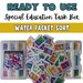 Task Boxes Special Education Life Skills Activity Vocational Work Task ...