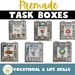 Task Boxes Special Education Life Skills Activity Vocational Work Task ...