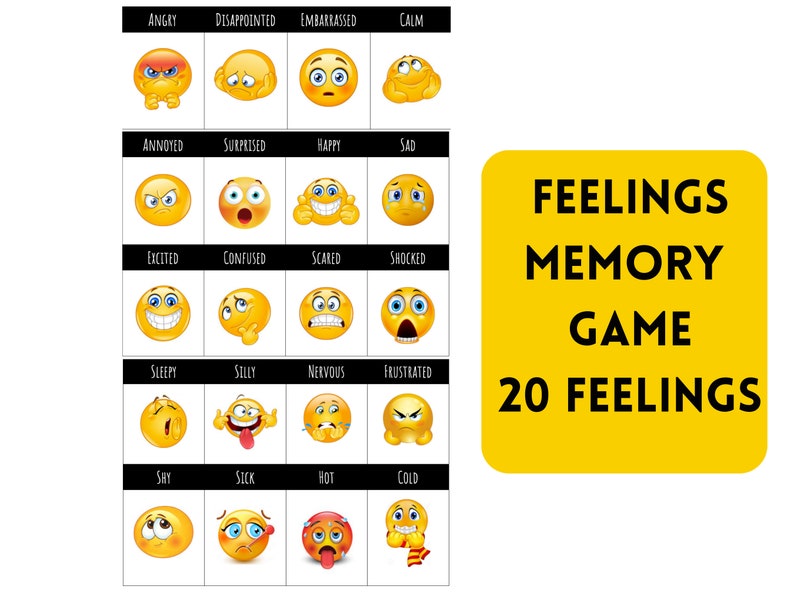 Coping Skills Bundle | Emoji Game | SEL | Social Emotional | Behavior ...