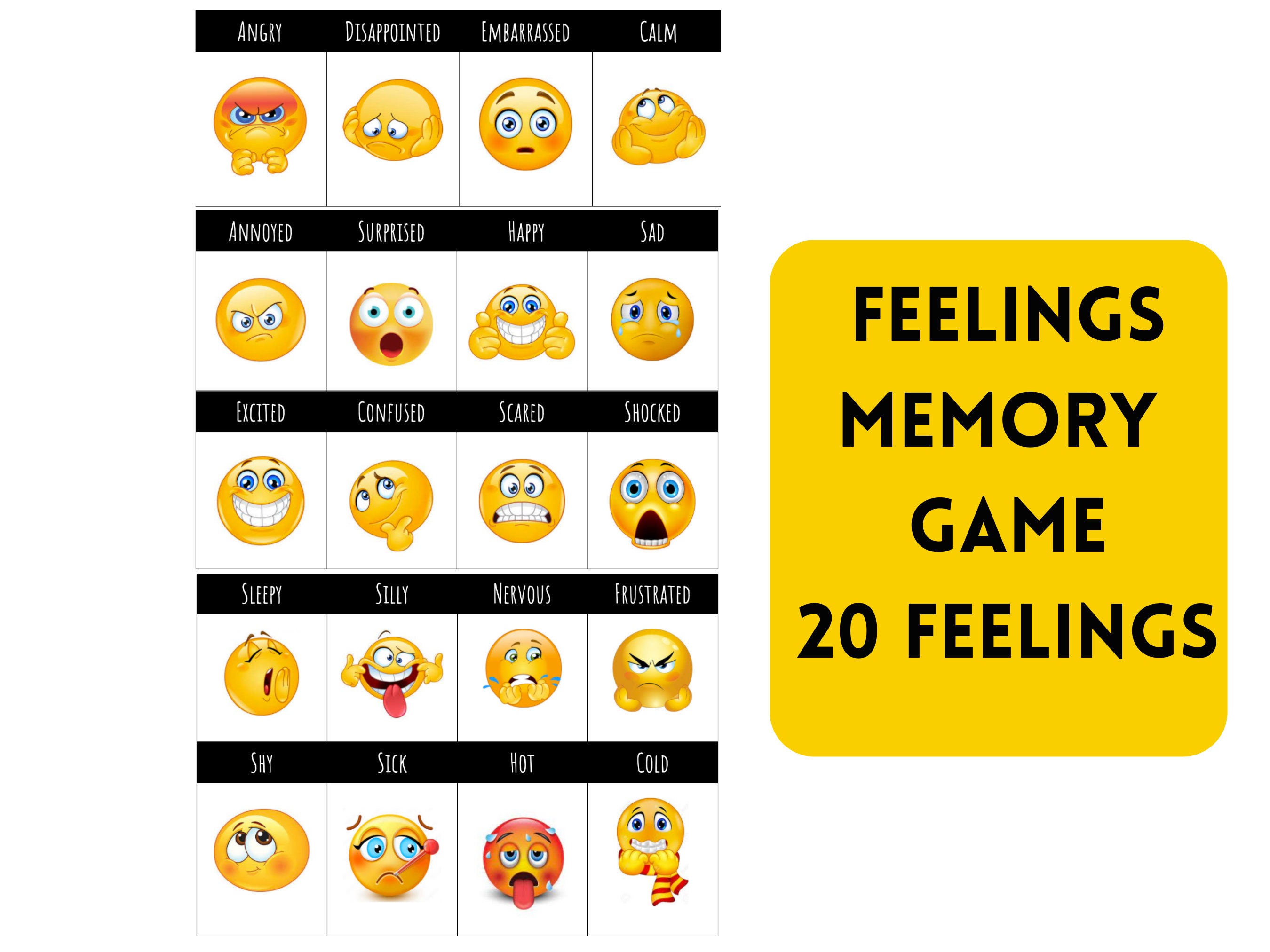Coping Skills Bundle | Emoji Game | SEL | Social Emotional | Behavior ...