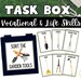 Vocational Task Box Job Skills Work Task Activities for ABA Fine Motor ...