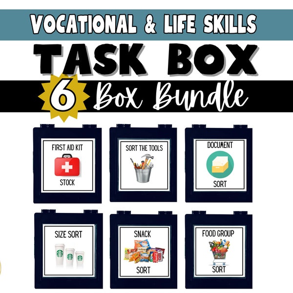 Fine Motor Task Box - Etsy