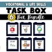 Task Boxes | Special Education Life Skills Activity | Vocational Work ...