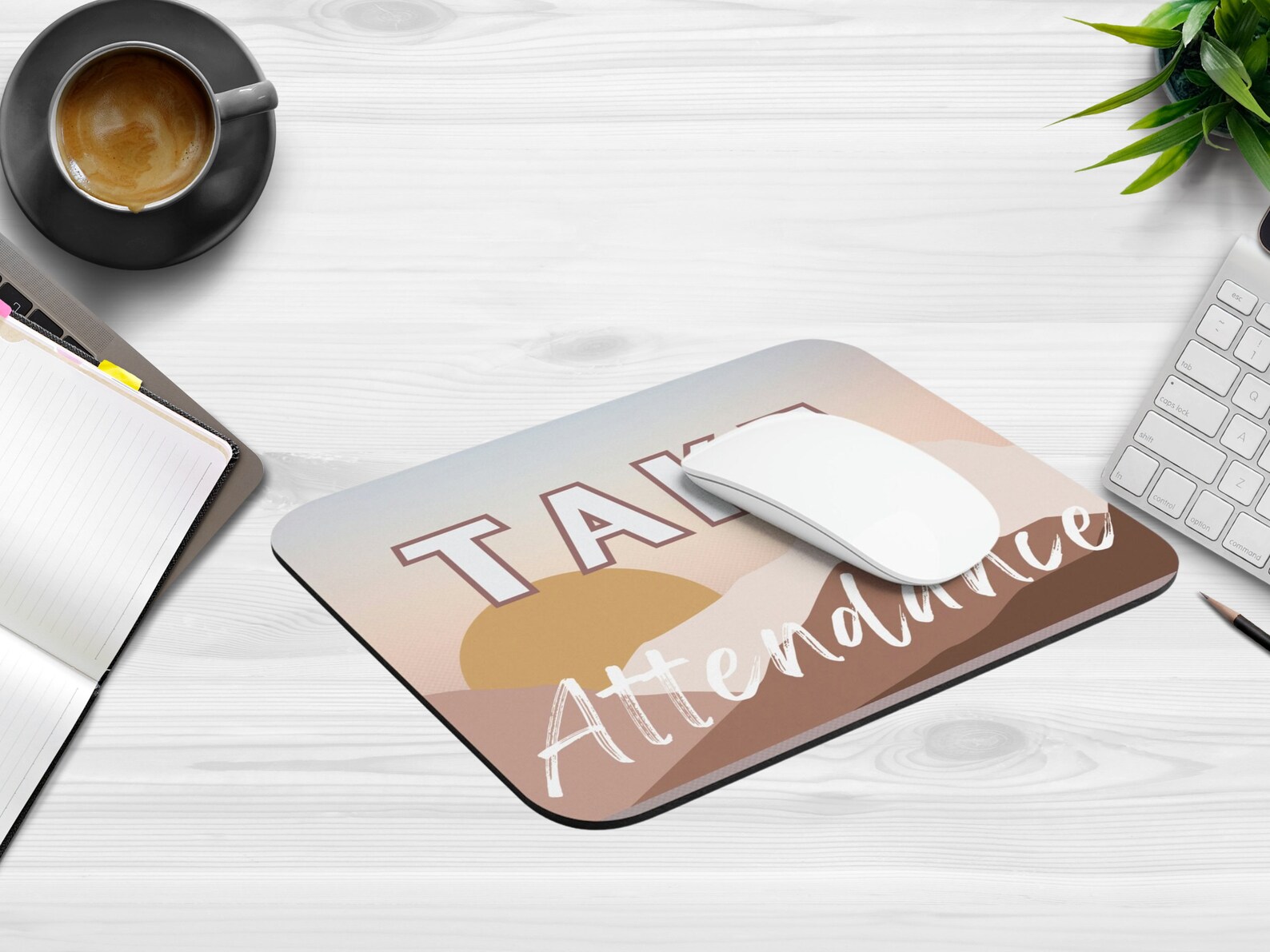 Teacher Mouse Pad Teacher Gift Teacher Humor Attendance - Etsy