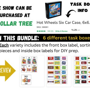 Special Education Task Box: 6 Box BUNDLE | Life Skills | Vocational ...