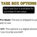 Special Education Task Box | 6 Box DIY BUNDLE | Life Skills ...