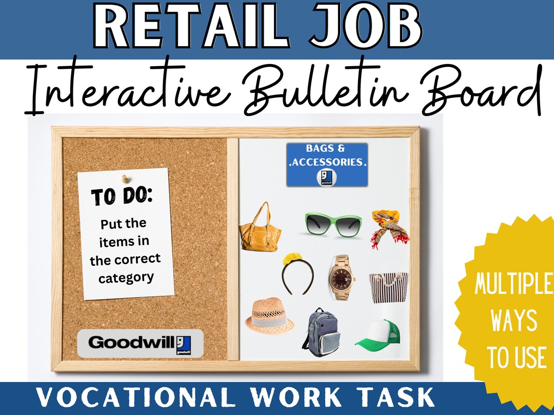 Life Skills Interactive Bulletin Board Special Education - Etsy
