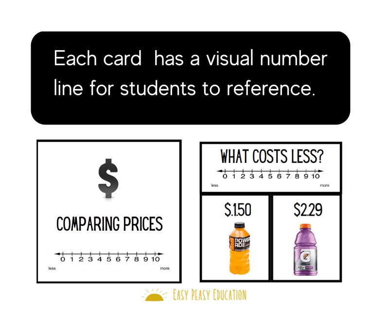 Money Math Task Cards | Money Task Cards | Life Skills | Comparing ...