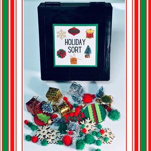 Christmas Task Box Special Education Task Box Vocational & Life Skills ...