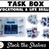 Vocational Task Box | Job Skills Work Task | Activities for ABA | Fine ...