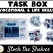 Task Boxes Special Education Life Skills Activity Vocational Work Task ...