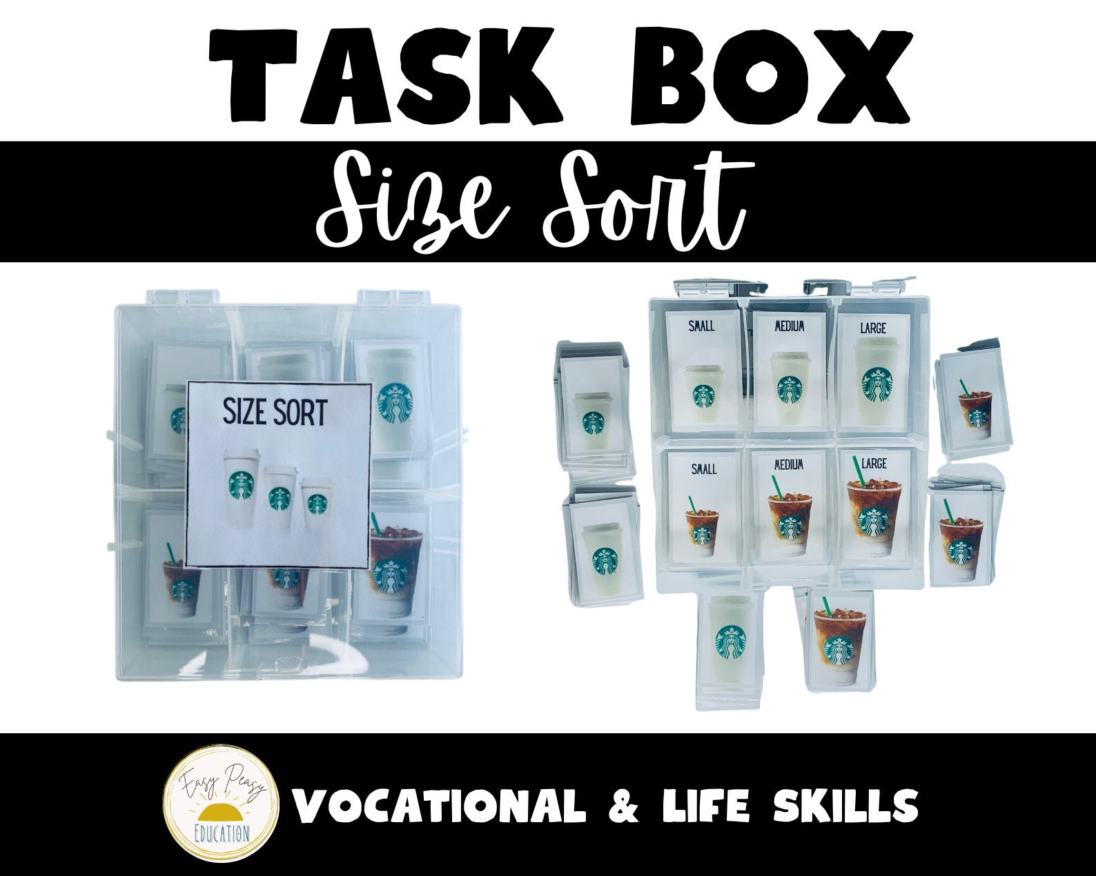 Task Box for Special Education | DIY Task Box | Autism Task Box | Life ...