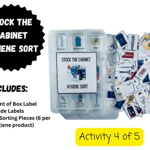 Task Boxes | Special Education Life Skills Activity | Vocational Work ...