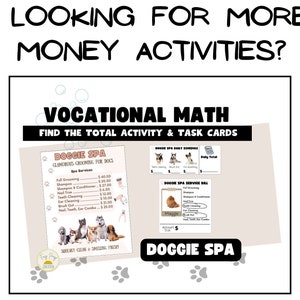 Menu Math | Money Task Cards | Fall Themed Math Activity | Pumpkin ...