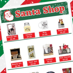 Christmas Shopping Math Activity, Vocational Math, Money Activity for ...