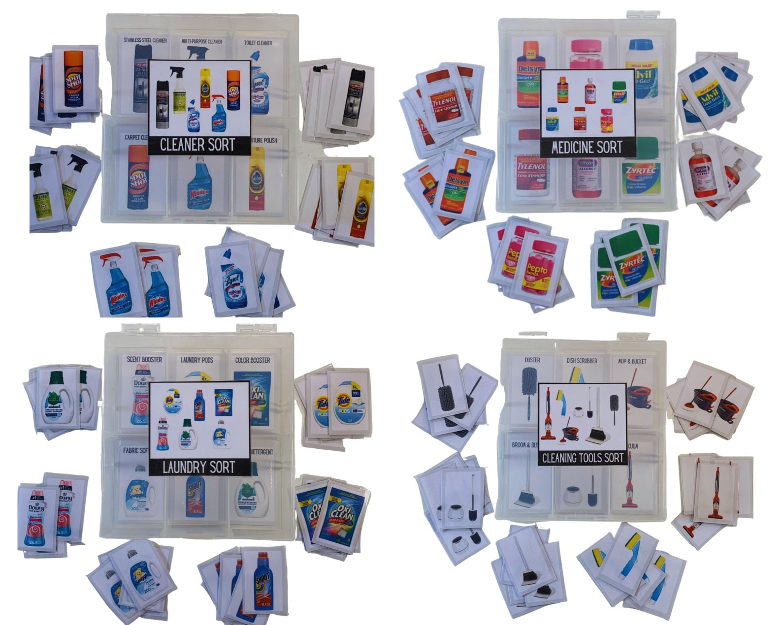 Task Box Bundle: Around the House DIY Task Box | Life Skills Task Box ...