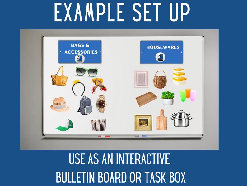 Life Skills Interactive Bulletin Board Special Education - Etsy