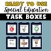 Special Education Task Box 6 Box DIY BUNDLE Life Skills & Vocational ...