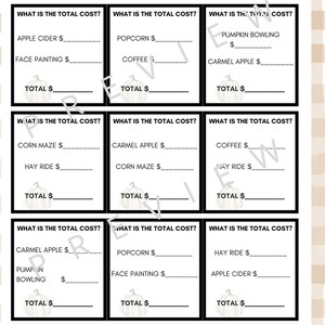Menu Math | Money Task Cards | Fall Themed Math Activity | Pumpkin ...