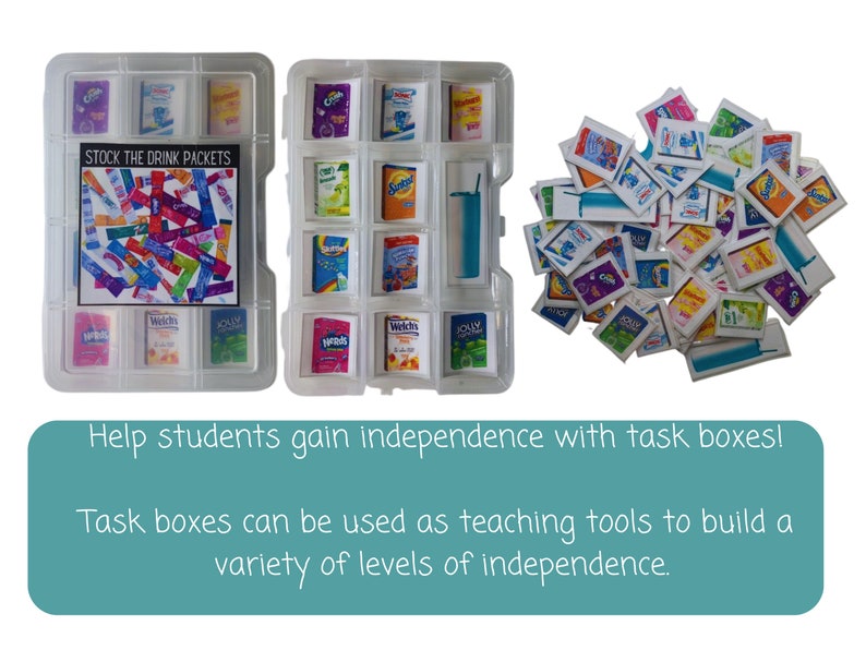 Vocational Task Box | Job Skills Work Task | Activities for ABA | Fine ...