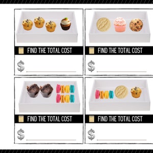 Money Task Cards | Find the Total | Real Pictures | Life Skills ...