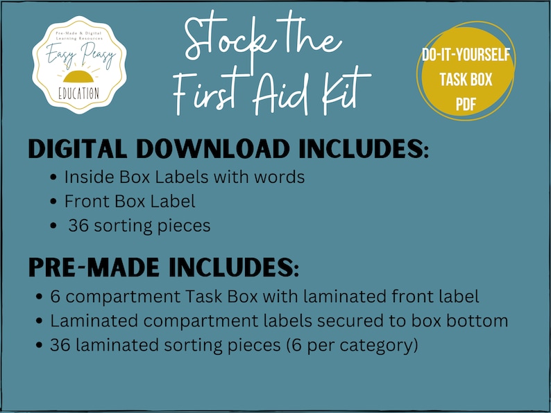 Task Boxes for Special Education | DIY Task Box | Autism Task Box ...